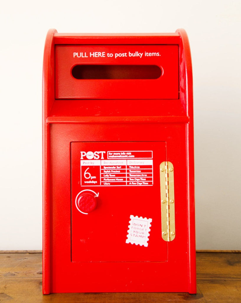 Make Me Iconic Wooden Post Box – Big Dreams by Agent88 Pty Ltd